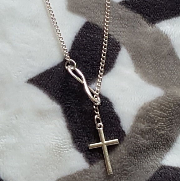 Jewelry | Infinity Cross Pendant Necklace | Poshmark